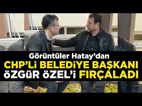 CHP'li Hatay Samandağ Belediye Başkanı Refik Eryılmaz, Özgür Özel'i fırçaladı