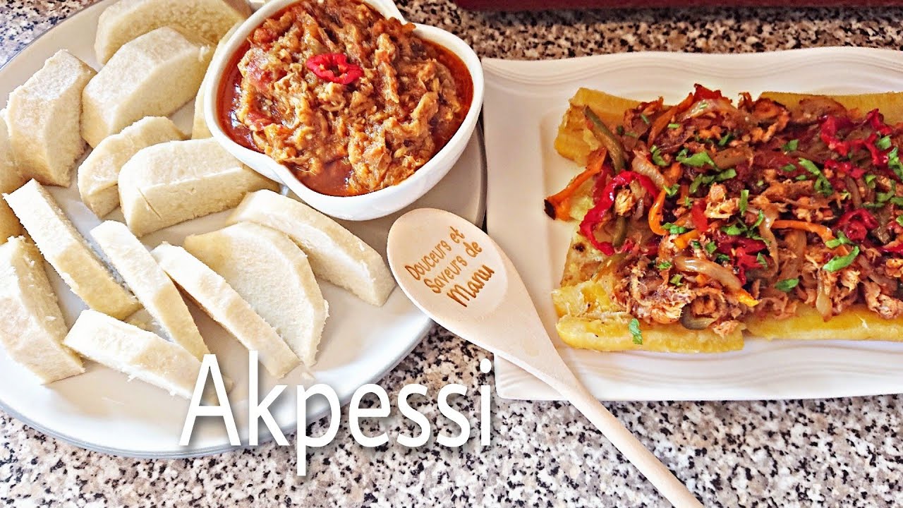Akpessi de banane et d igname 2 versions tradi moderne - YouTube