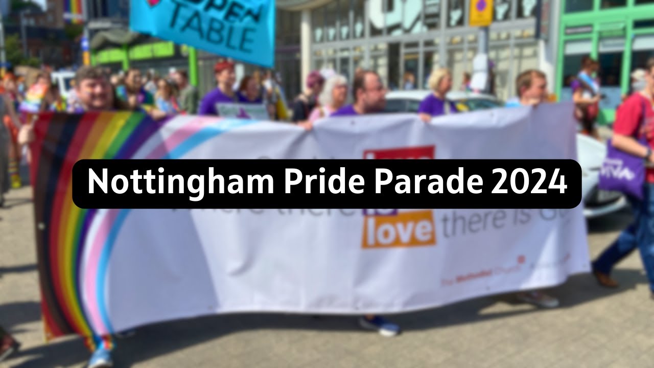 Nottingham Pride Parade 2024 - YouTube