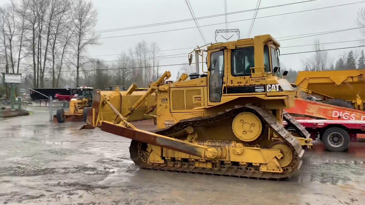 Cat D6H Dozer - YouTube