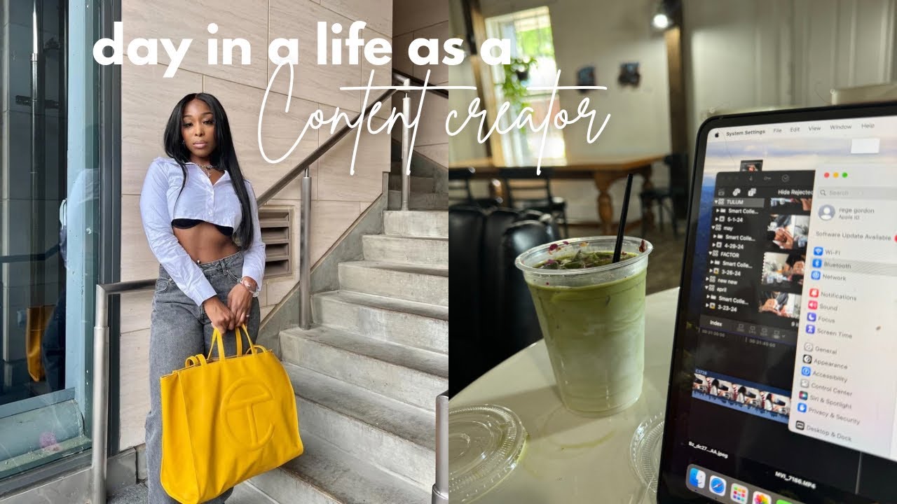 DAY IN A LIFE AS A FULL TIME CONTENT CREATOR AND ATL LASH TECH ☆ | FT ...
