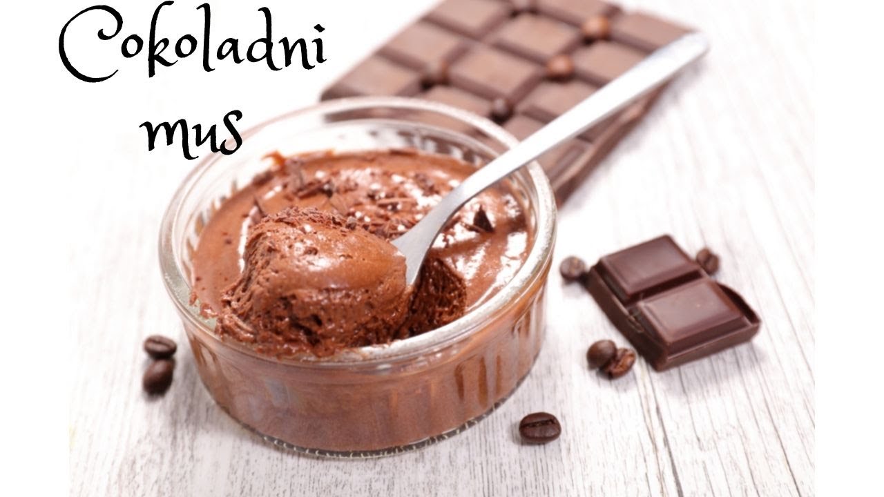 Recept Cokolodni Mus - YouTube