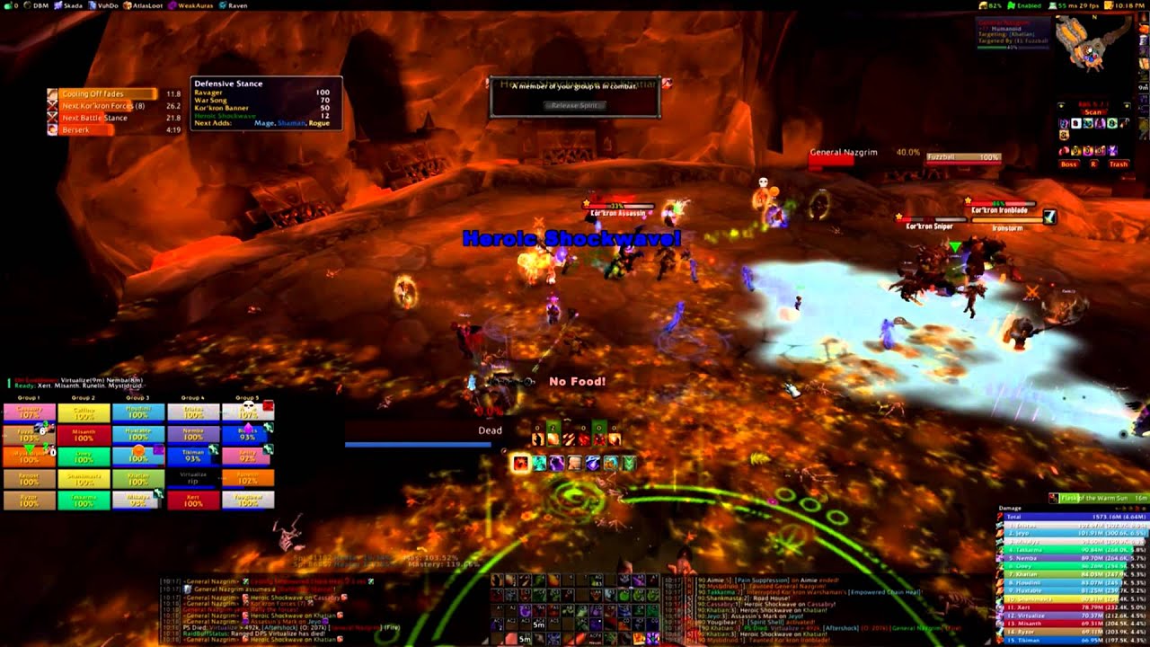 Siege of Orgrimmar - General Nazgrim (Heroic) - 25 man - Warlock ...