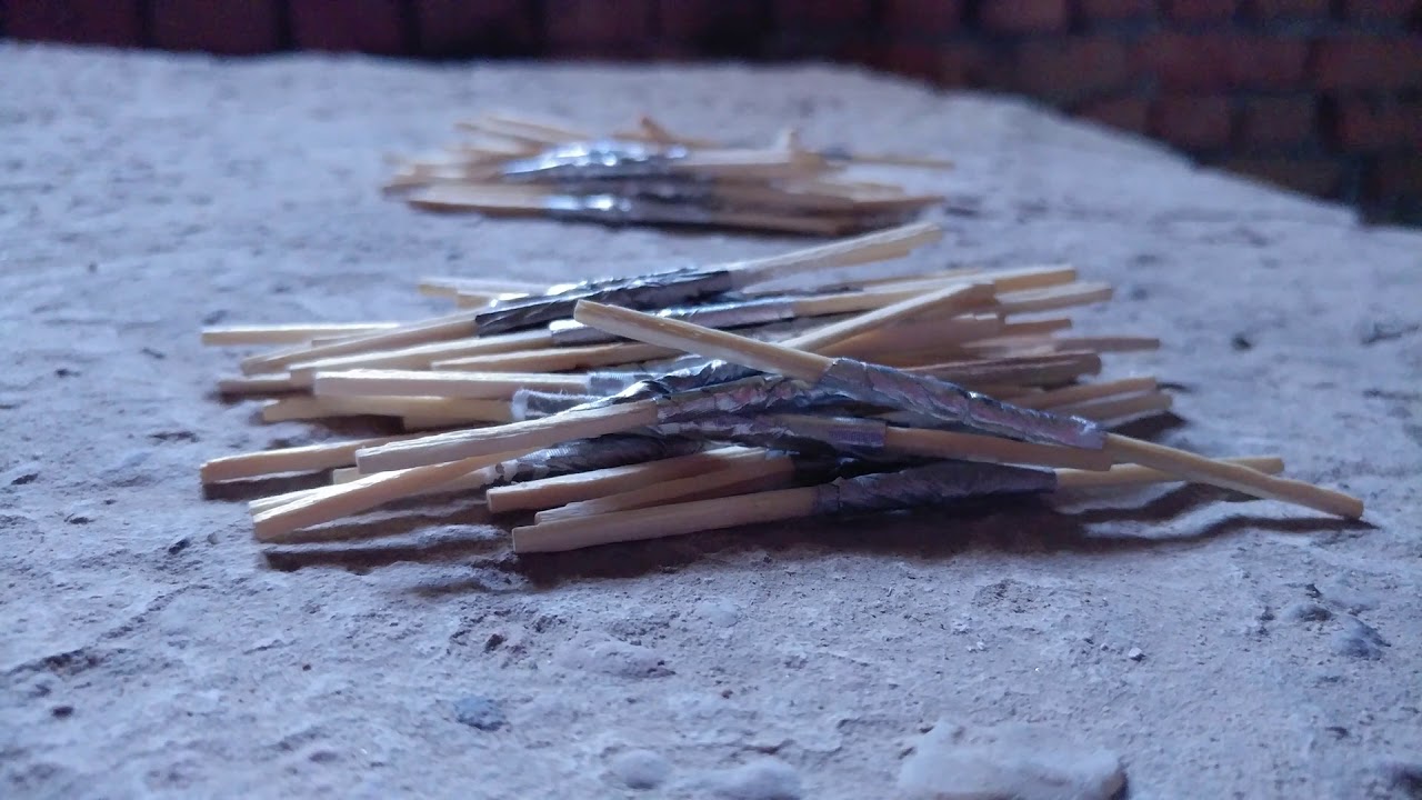 How to make a Match Rocket - YouTube