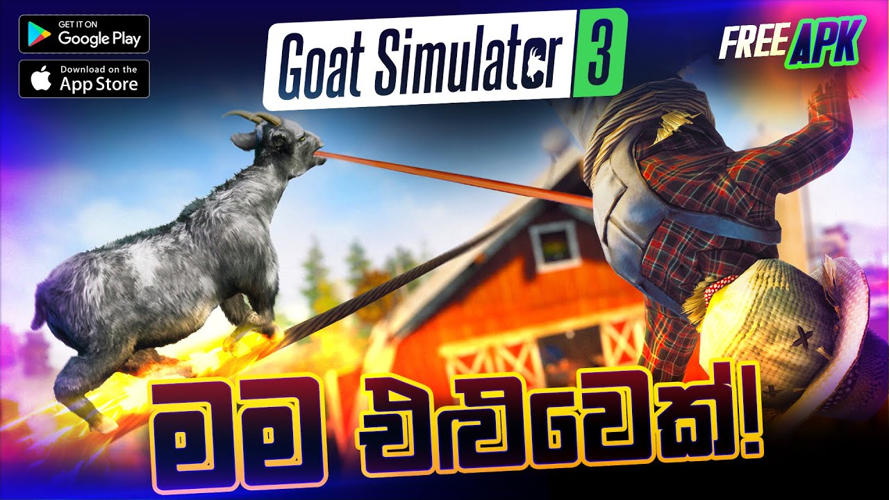 Goat Simulator 3 Android | Goat Simulator 3 Gameplay Mobile | New Open ...