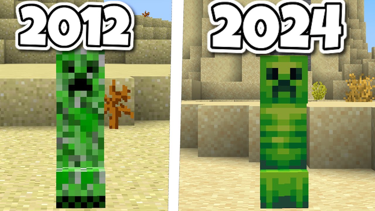 Updating Minecraft's OLDEST FEATURES - YouTube
