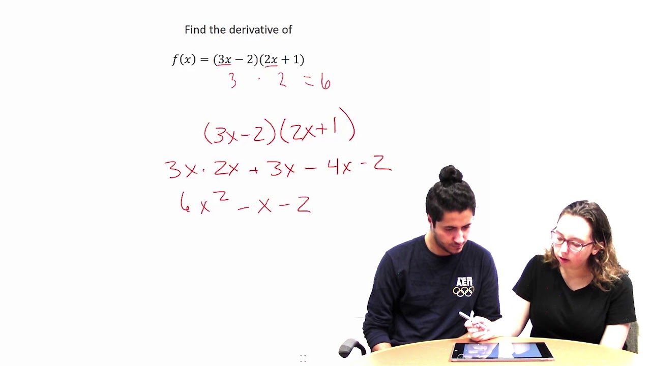 Product Rule: Student Problem Solving - YouTube