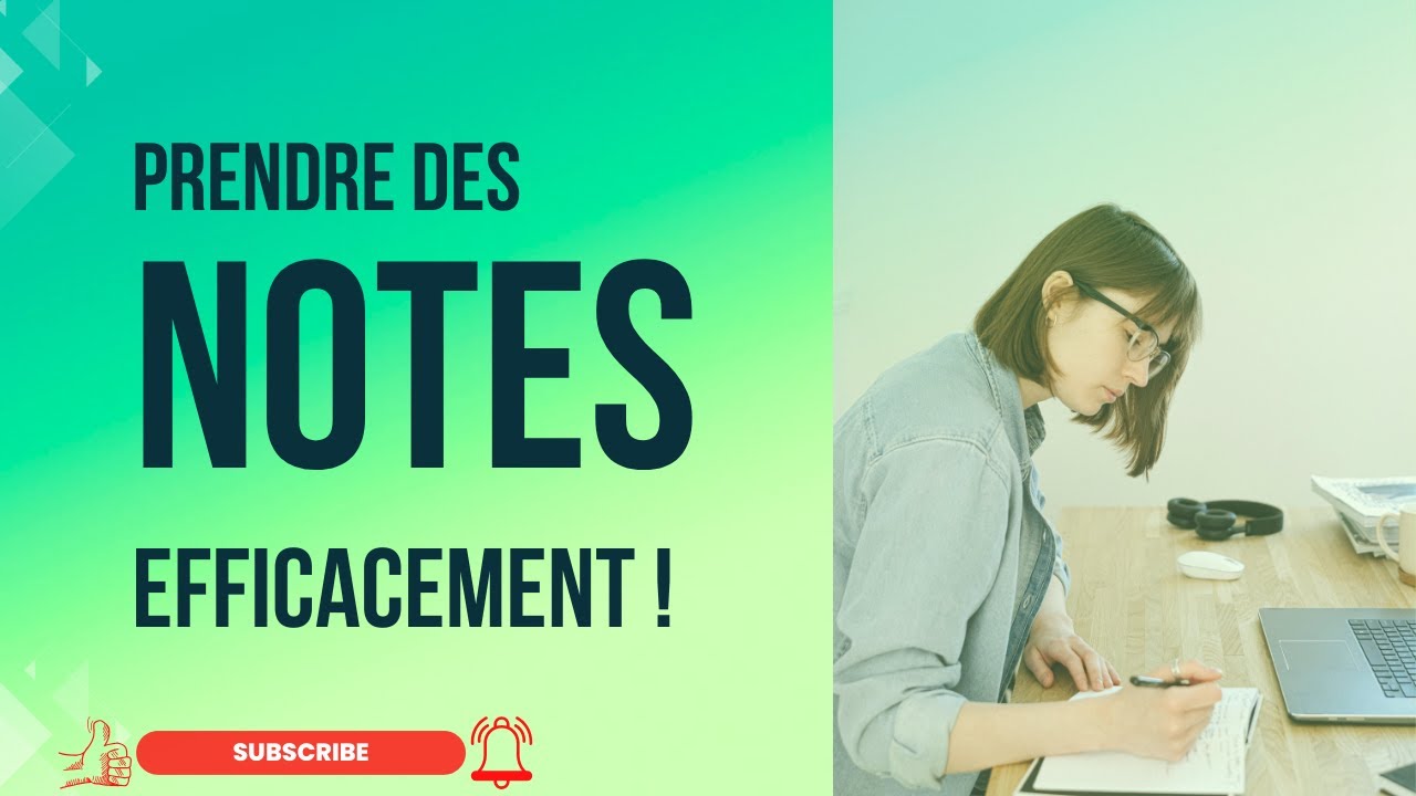 Comment prendre des notes de manière efficace ! - YouTube