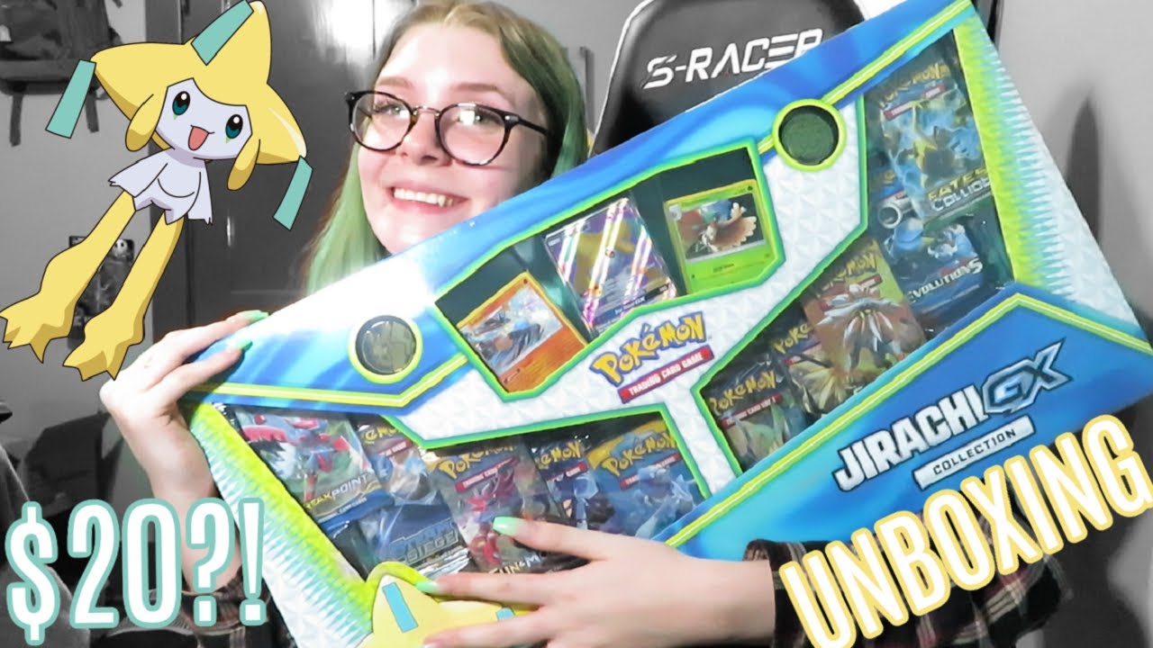Jirachi GX Collection UNBOXING | Pokémon Trading Cards - YouTube