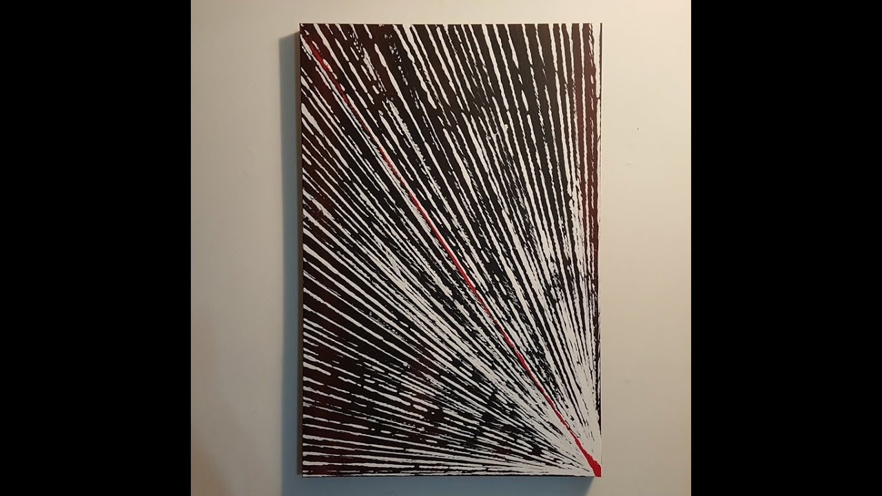 Abstract Painting Art Demo - "Life Lines 5" Embrace The Matrix - YouTube