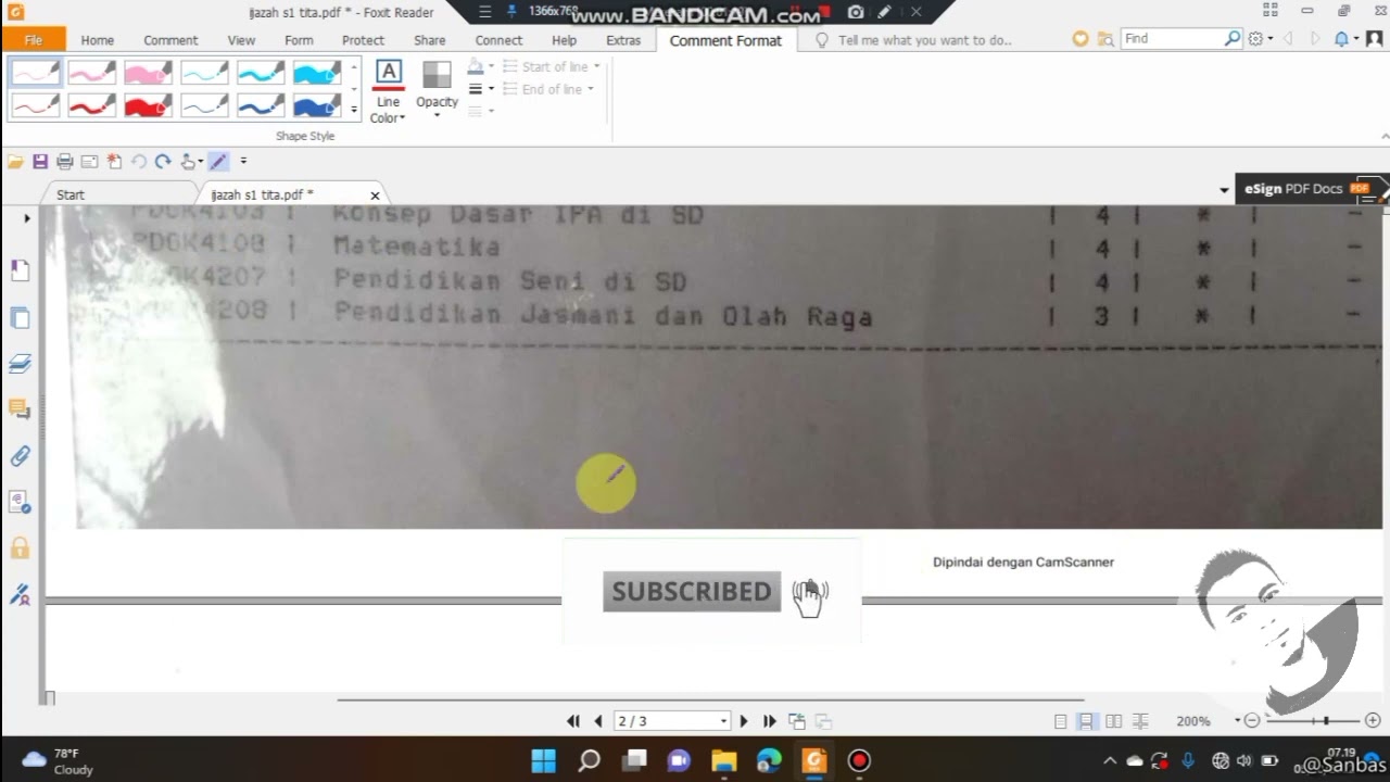CARA MENGHAPUS NAMA DAN LOGO APLIKASI SCANNER DI DOKUMEN - YouTube