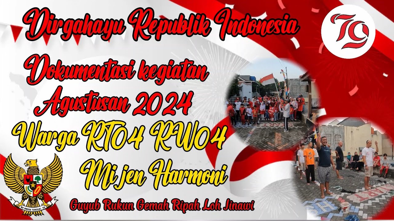 Dokumentasi HUT RI ke 79 Mijen Harmoni Agustusan 2024 - YouTube