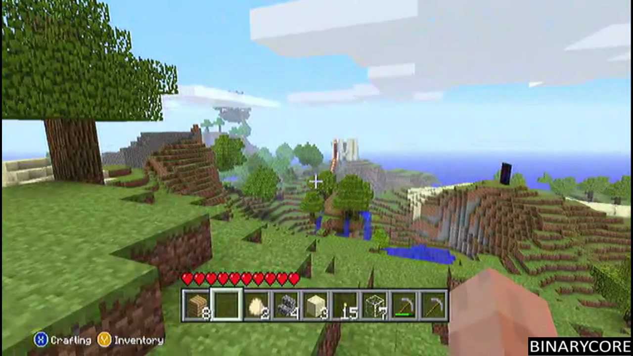 Minecraft Tour - Lavafalls Fortress and Iron Isles and Glaciers Castle ...