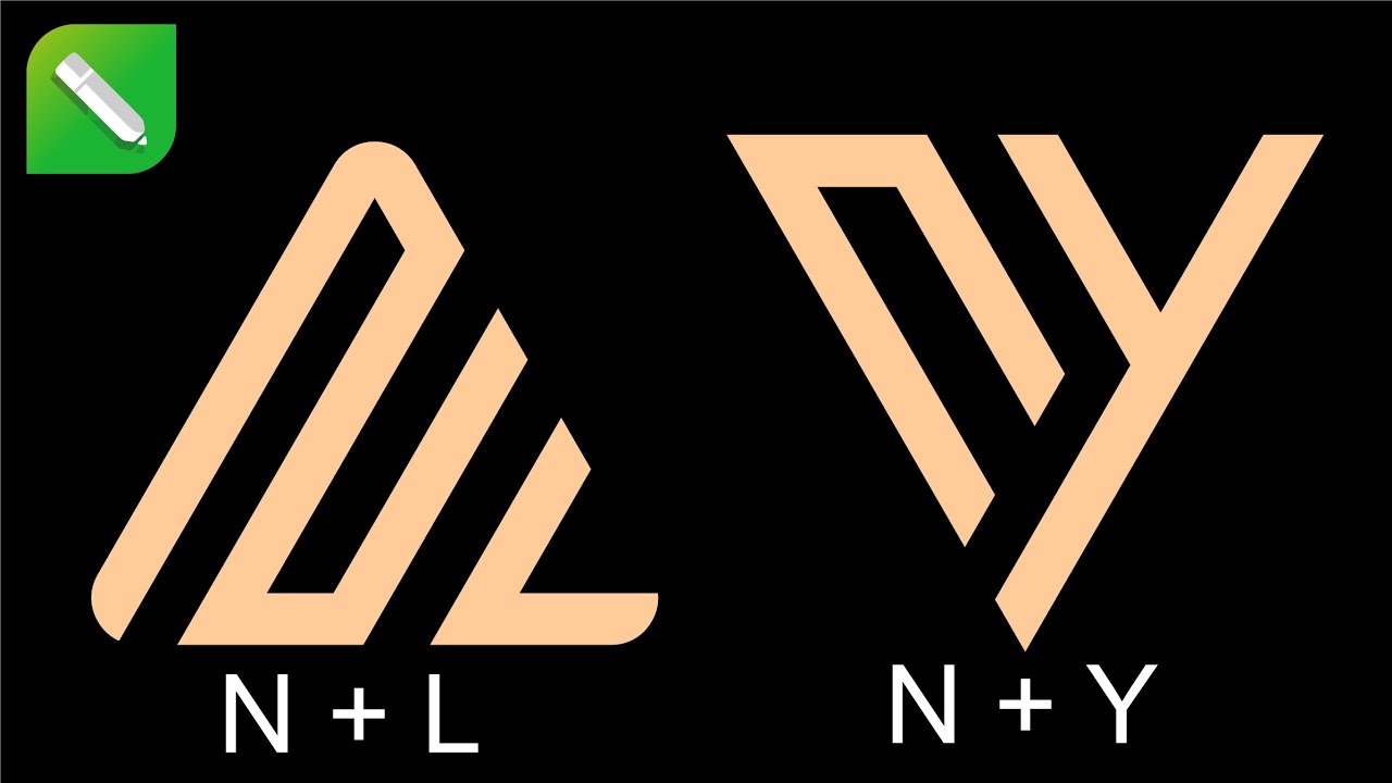 How To Draw Any Letter Logo Polygon | Coreldraw Tutorial | Graphics Design - YouTube