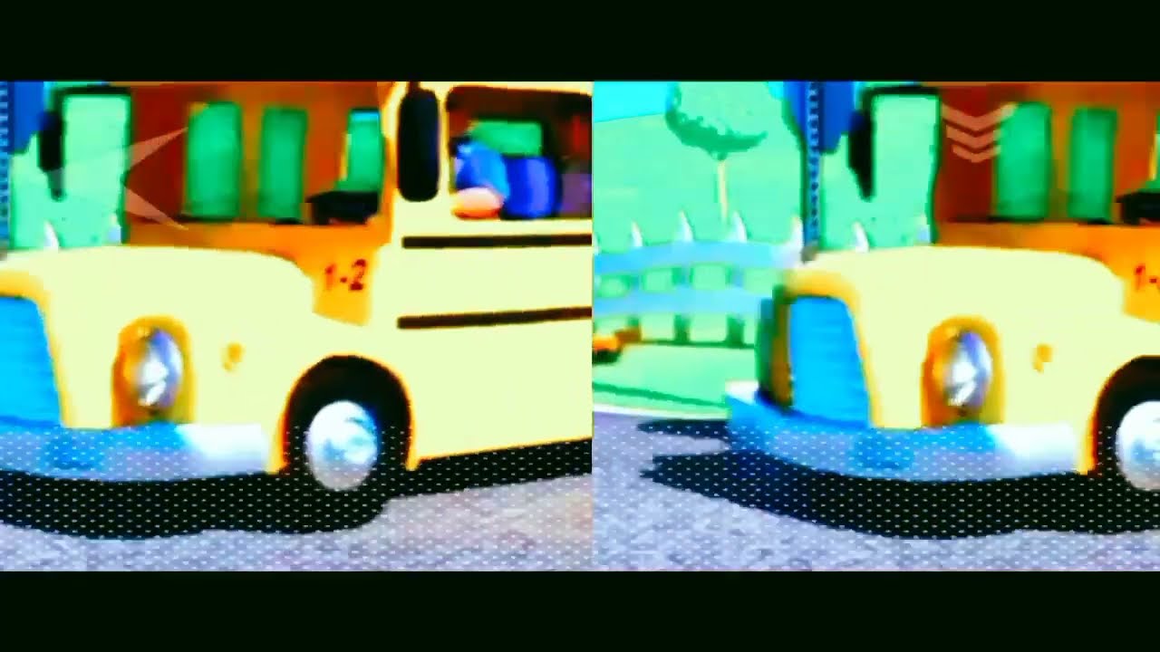 Wheel On The Bus Vroom Vroom / Simple Motivator Effect With Cocomelon ...