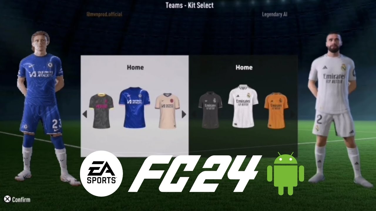 DATA PRO Gameplay Fifa 16 FC24 mobile Offline actualizado Julio 2024⚽ ...