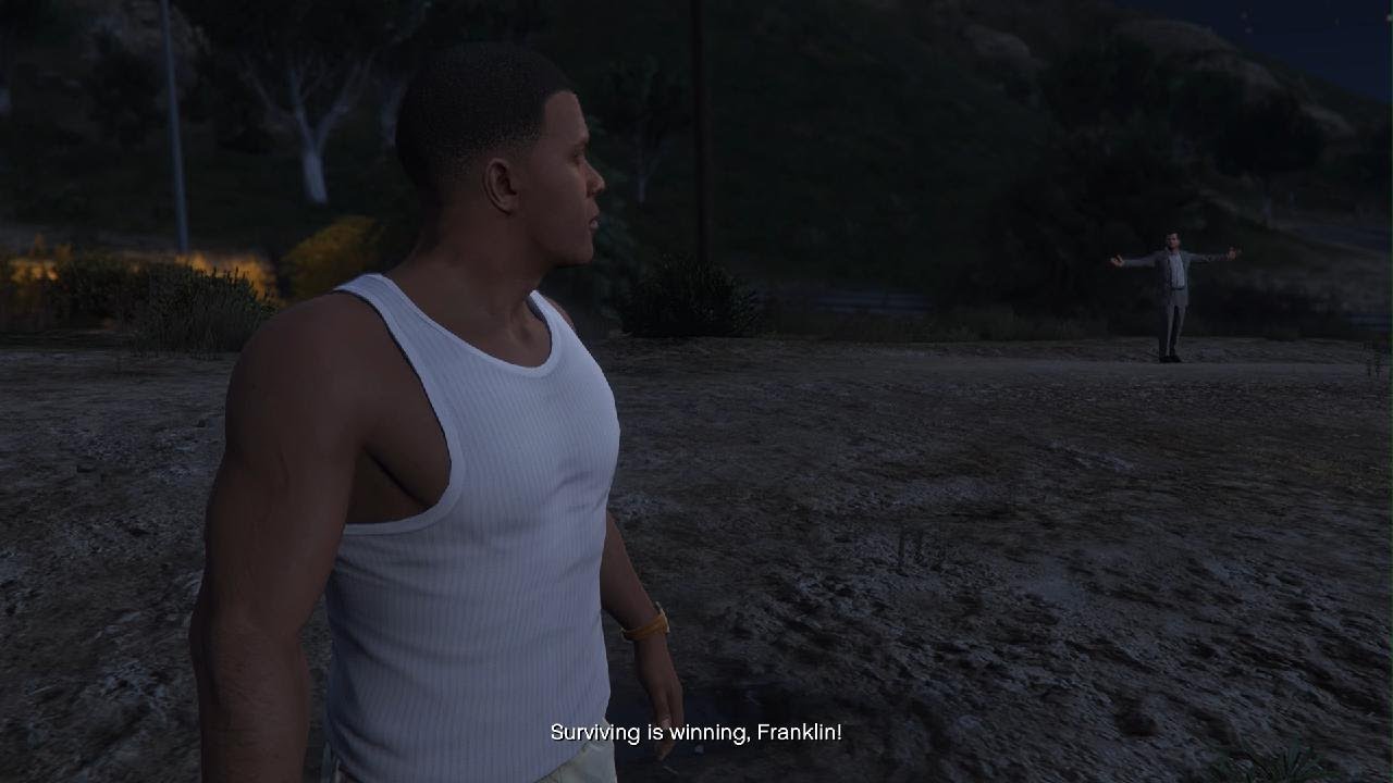 Surviving is winning, franklin! GTAV - YouTube