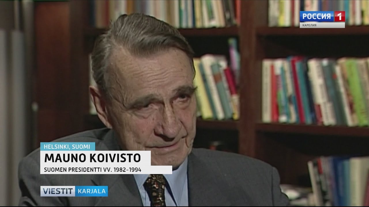 Suomen presidentti Mauno Koivisto kuollut - YouTube
