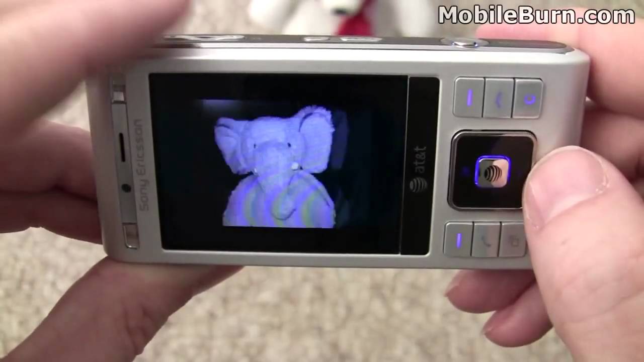 Sony Ericsson C905a for AT&T - part 2 of 2 - YouTube