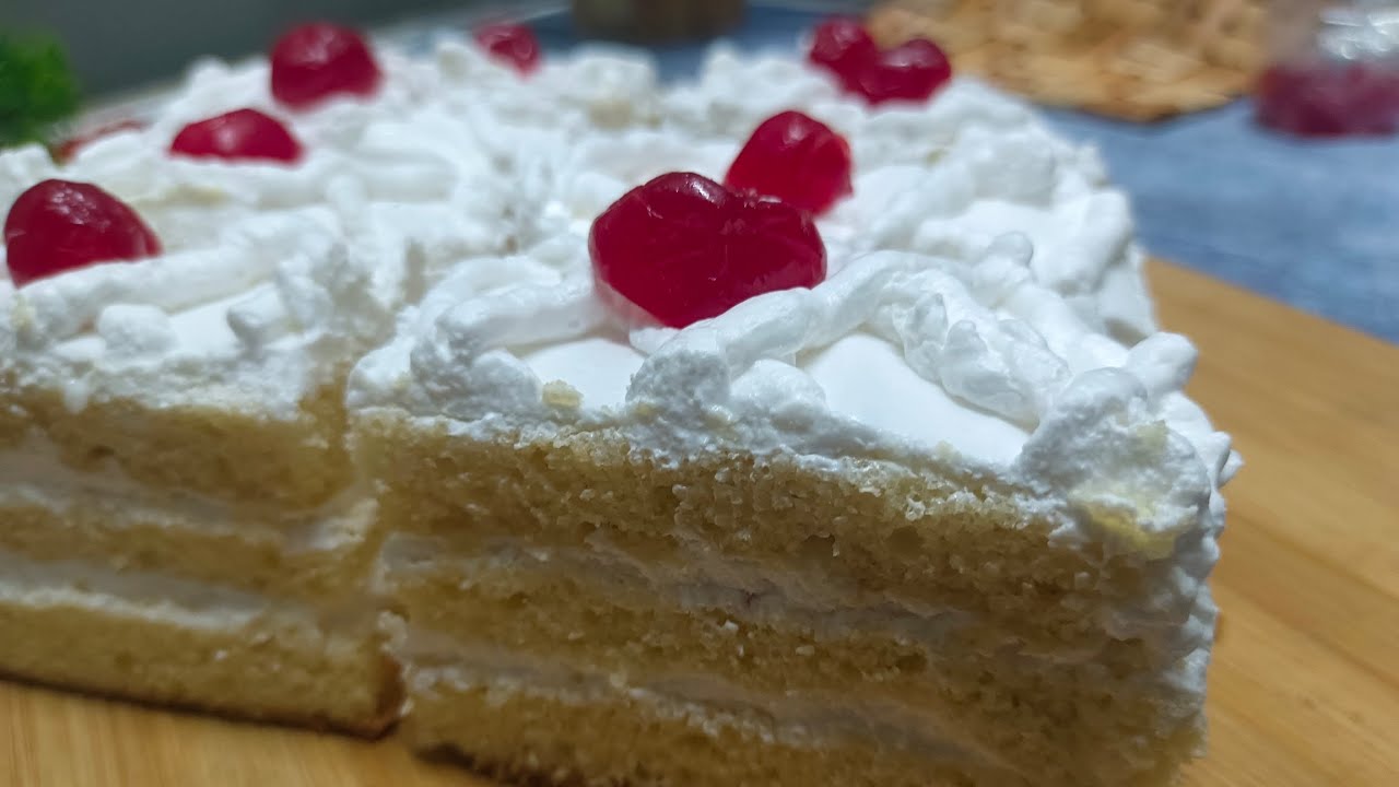 Easy Vanilla Pastry Cake Recipe | Homemade Vanilla Pastry Cake ...