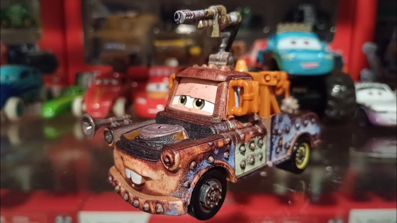 Mattel Disney/Pixar Cars on the Road Rumbler Mater (Mad Max Warriors ...