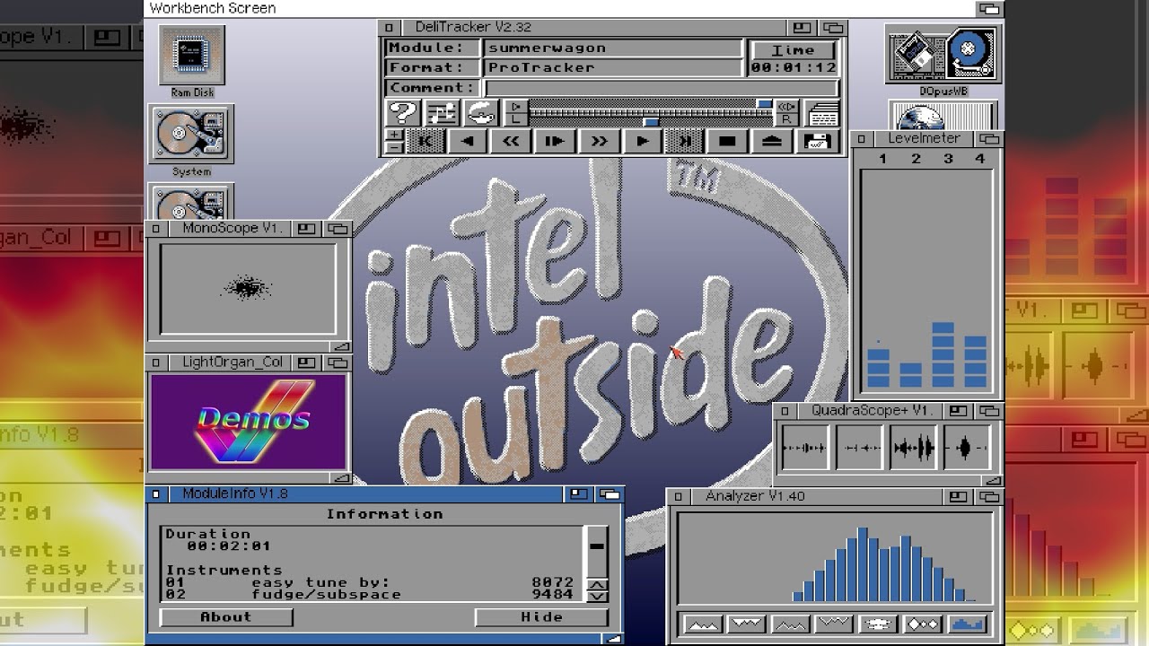 AMIGA-Mod "Fudge / Subspace: Summerwagon" - YouTube