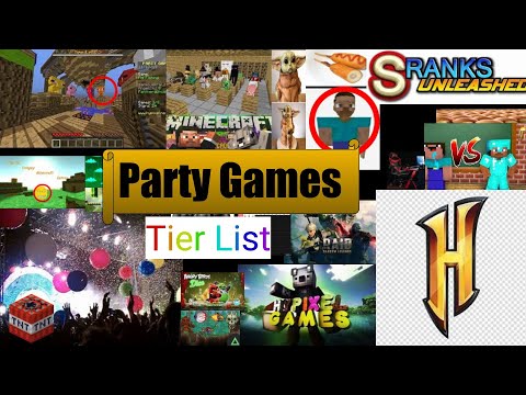 Hypixel Party Games Tier List - YouTube