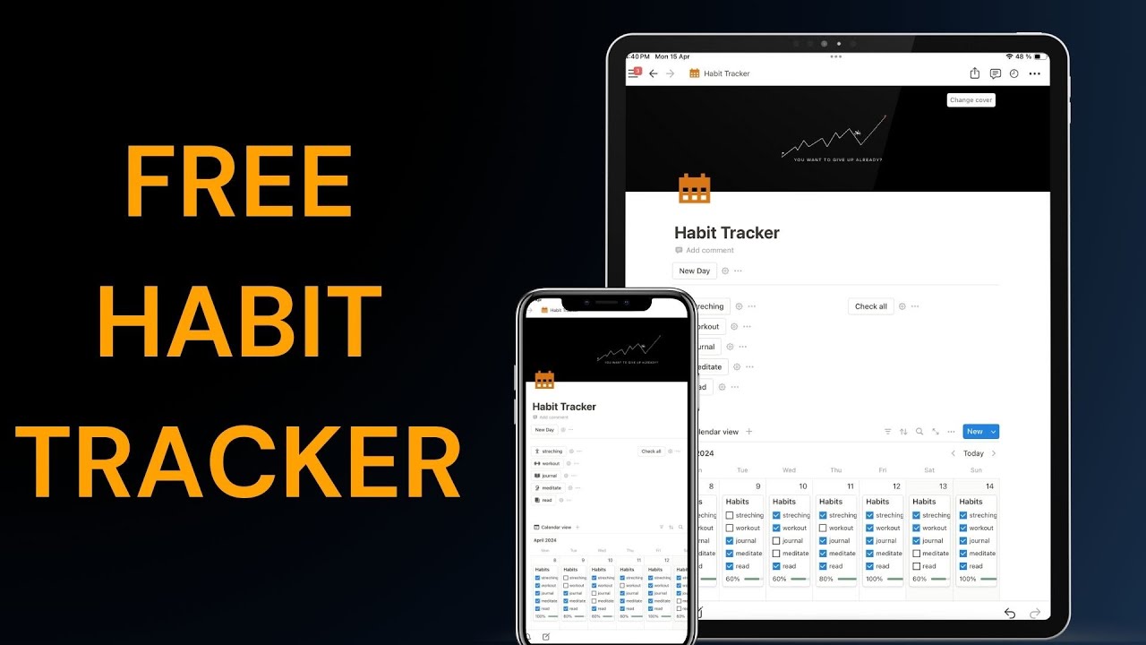 Habit Tracker Tutorial - YouTube