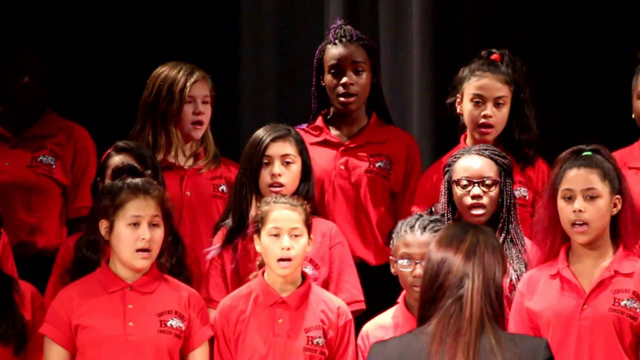 Conyers Middle School 7th Grade Chorus - YouTube