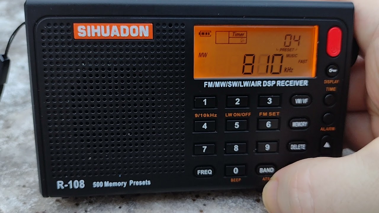 Sihuadon R-108 Radio Overview - YouTube