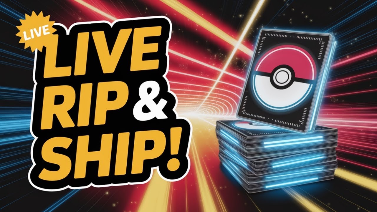 LIVE ONLINE TCG SHOP RIPPING PACKS + NIGHTLY GIVEAWAY! - YouTube