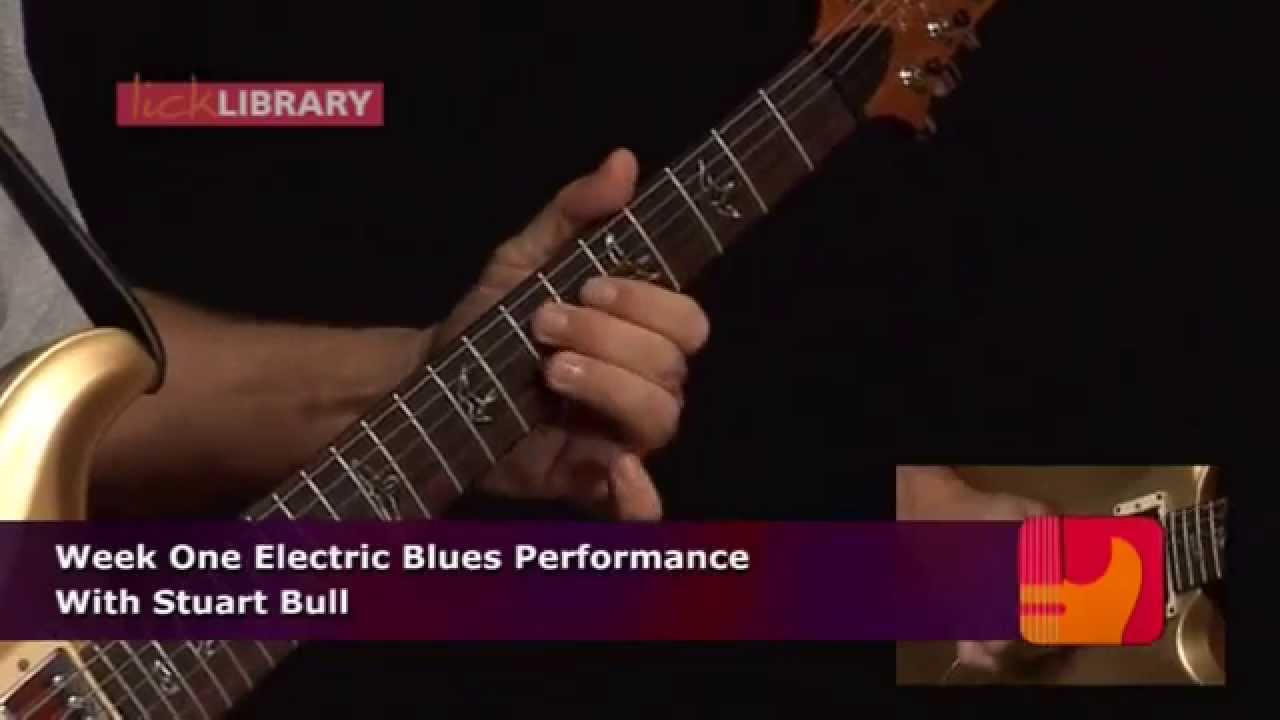 Blues Guitar Performance By Stuart Bull | Electric Blues DVD Series ...