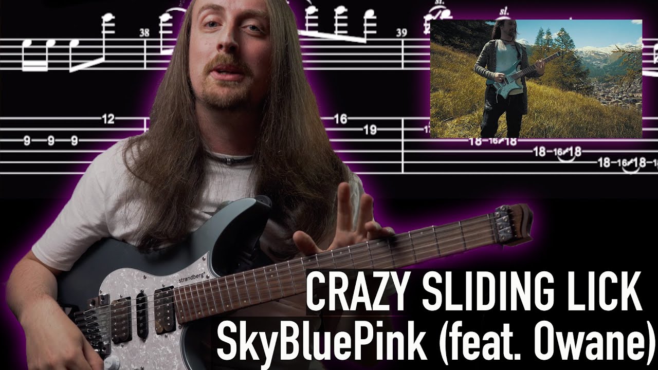 Crazy Sliding Lick from SkyBluePink (feat. Owane) | WITH TABS - YouTube