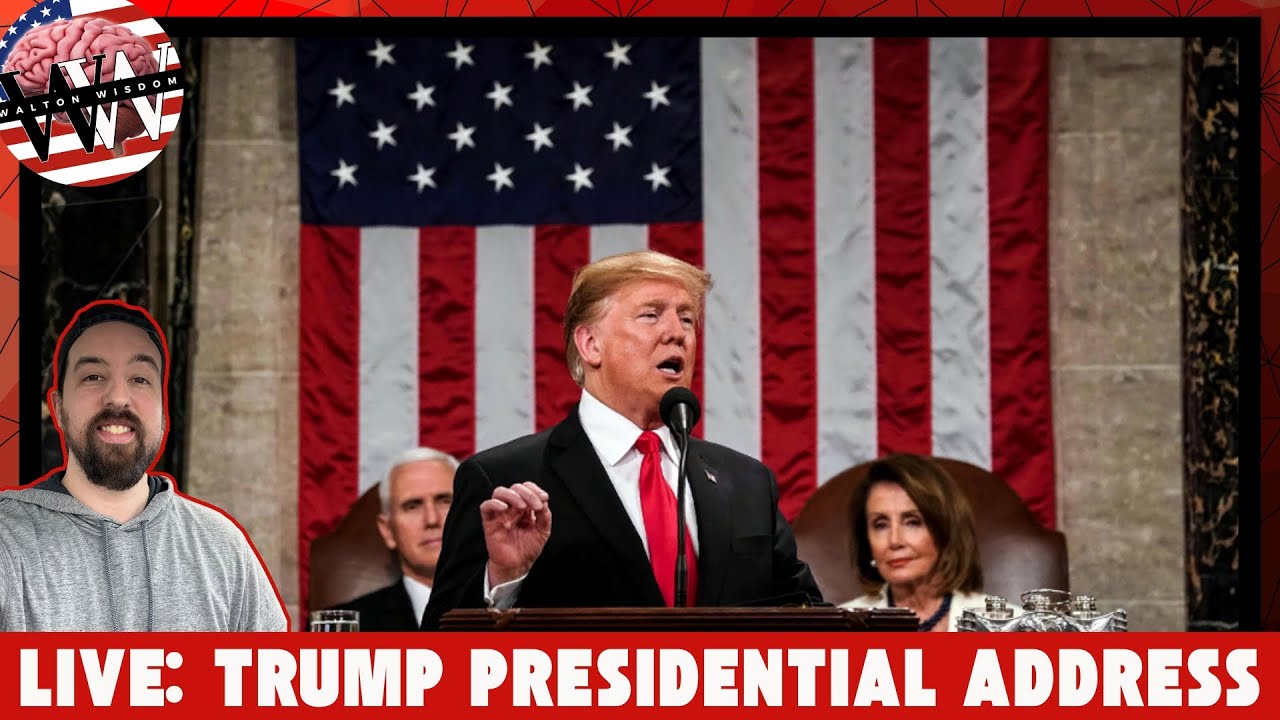 LIVE: Trump's Presidential Address - YouTube