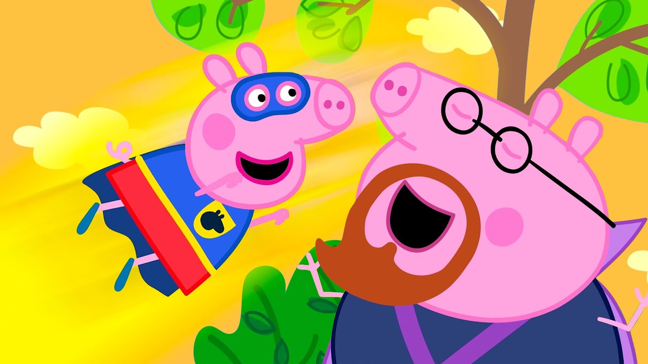 Super Peppa Vs Daddy Pig ⚡️ | Peppa Pig Tales Full Episodes - YouTube