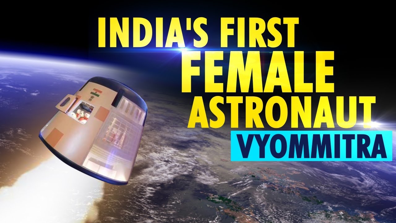 Meet Vyommitra, India's First Female Humanoid Robot - YouTube
