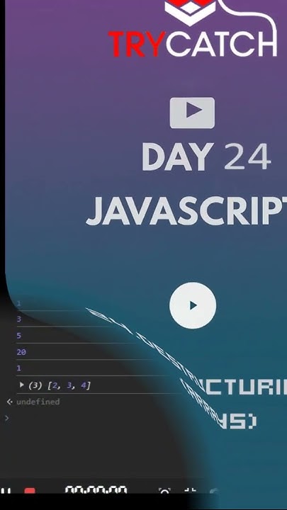 Master the Art of JavaScript Array Destructuring | Quick Tips # ...