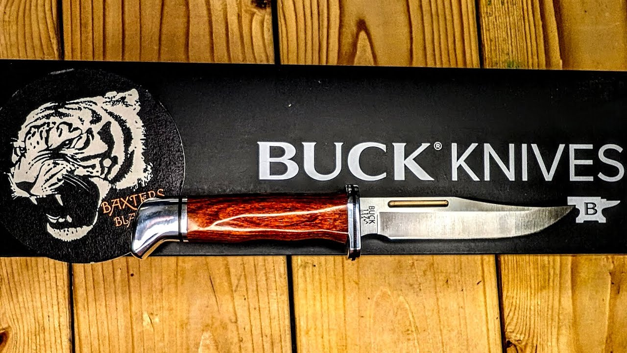 Buck 117 Brahma Heritage Fixed blade Friday - YouTube