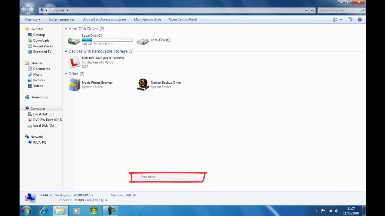 How To Find Out Your Computer Information in Windows Vista and Windows ...