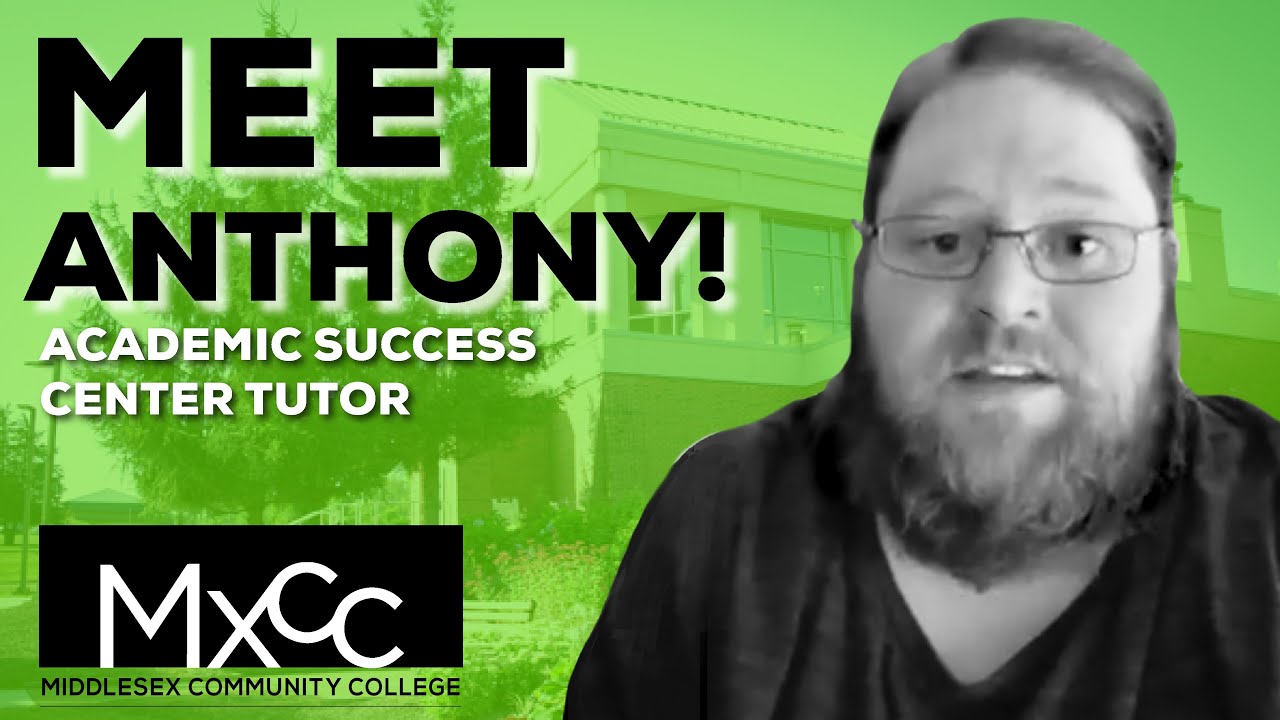 Meet Anthony, ASC Tutor - YouTube