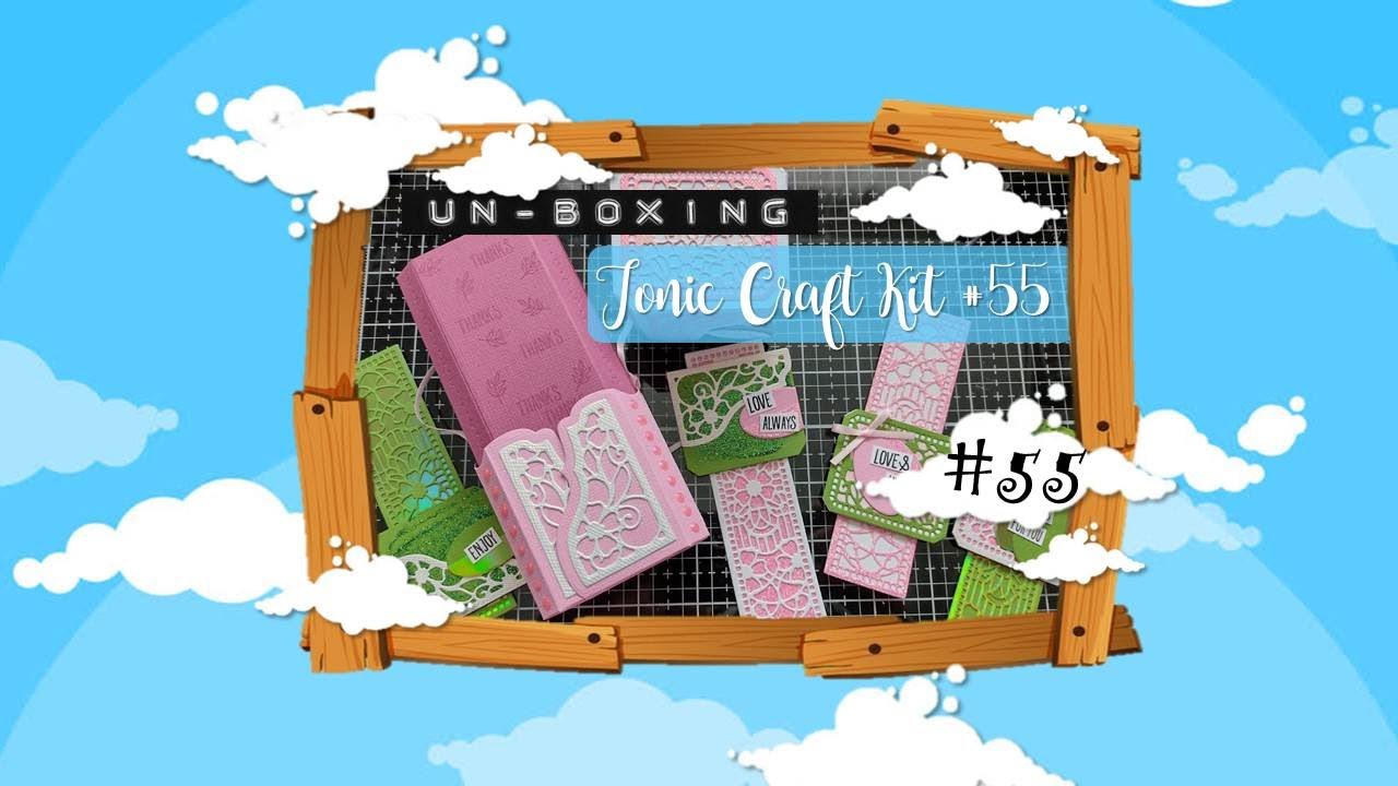 Tonic Craft Kit #55 - Bureau Bloom Box Un-Boxing :D - YouTube