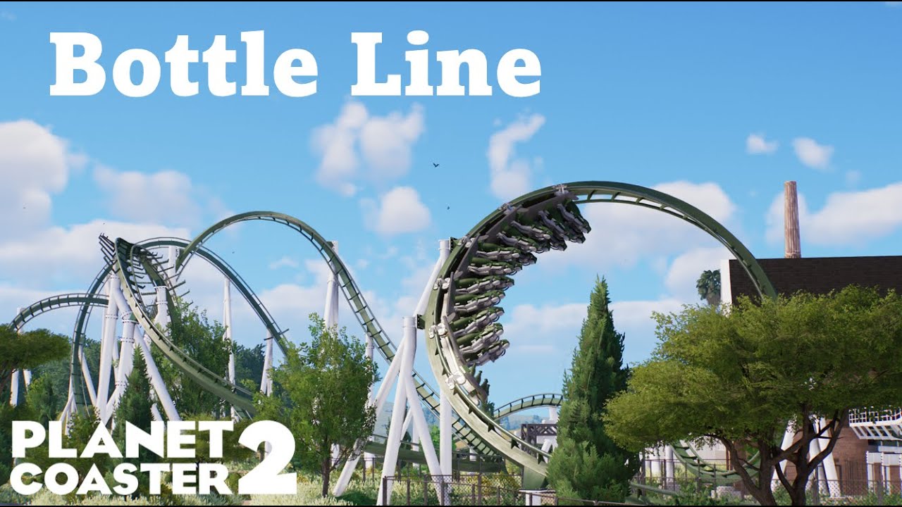 Planet coaster 2 | Bottle line (Pov/onride) - YouTube