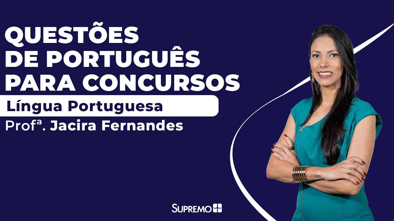 Questões de Português para Concursos - Profª. Jacira Fernandes - YouTube