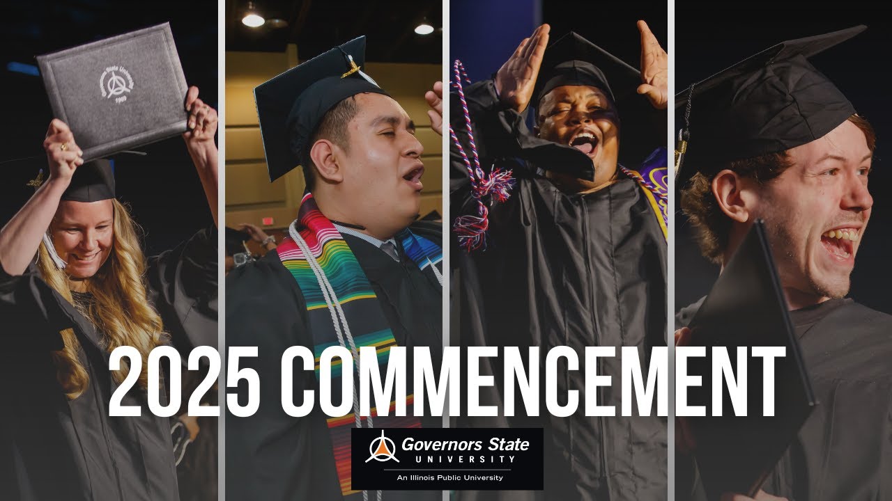 Governors State University 4 p.m. Commencement Ceremony 2025 - YouTube