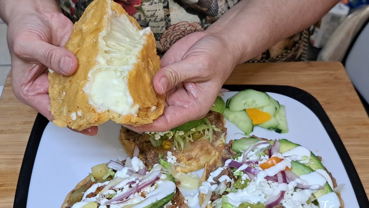 SOPES RELLENOS || GRANDOTES || DELICIOSOS - YouTube