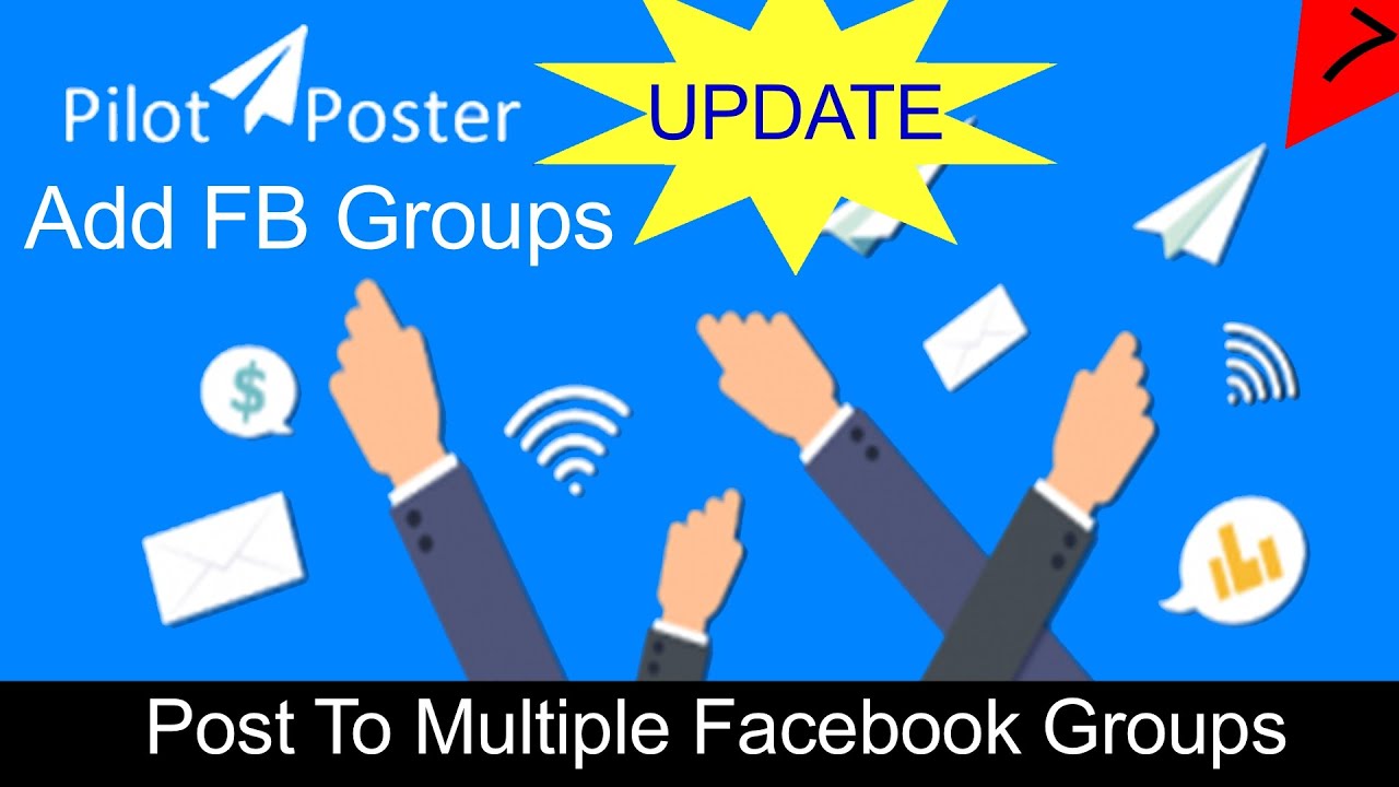 Update - How To Add Groups To Pilot Poster Facebook Post To Multiple ...