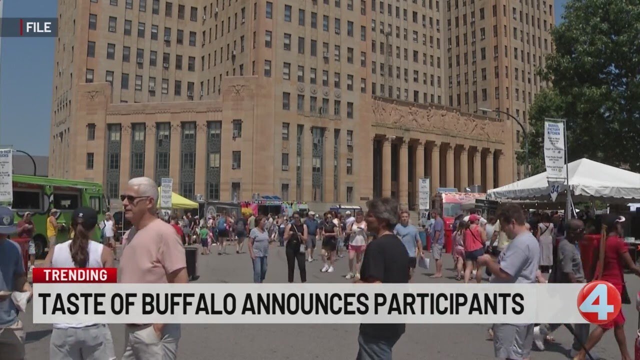 Taste of Buffalo announces participating restaurants for 2025 - YouTube