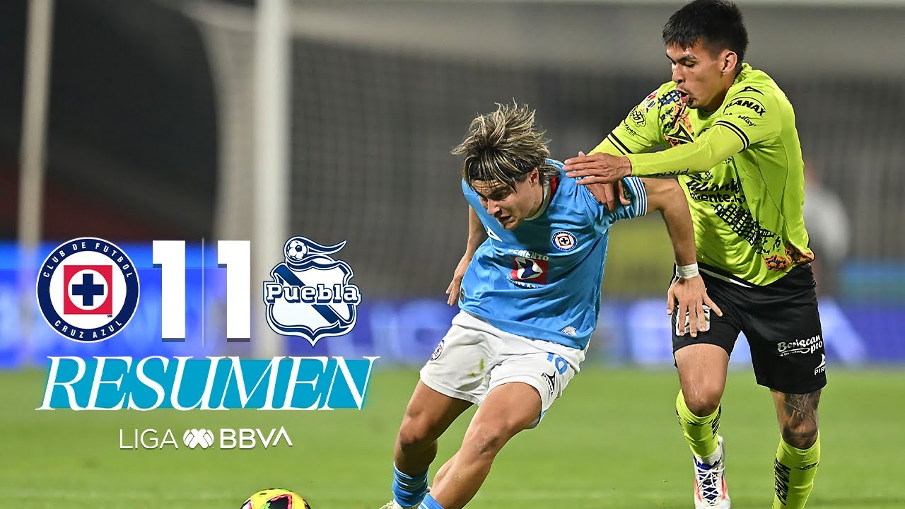 CRUZ AZUL 1-1 PUEBLA J3 | La Franja rescata un punto | Clausura 2025 ...