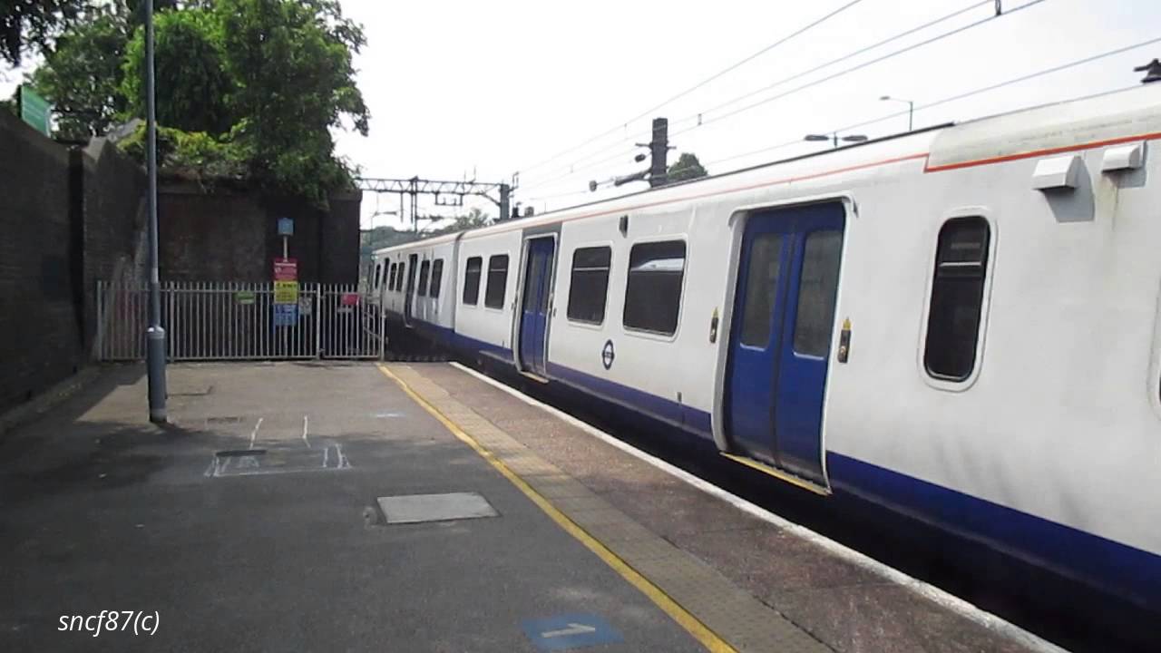 TfL Rail Class 315 departs at Forest Gate - YouTube