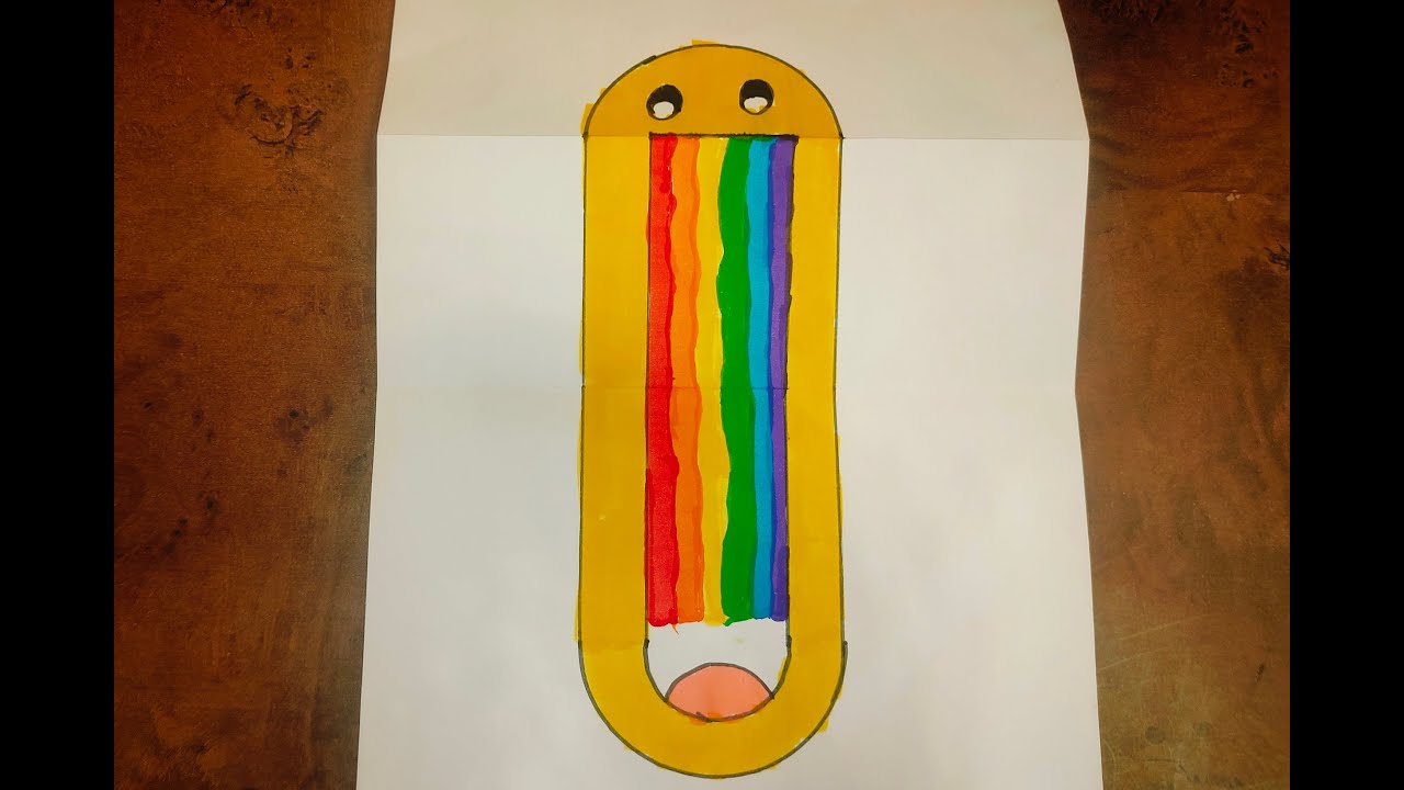 Smiley + Rainbow = ? | Folding Surprise | Paper Craft | Homely Made ...